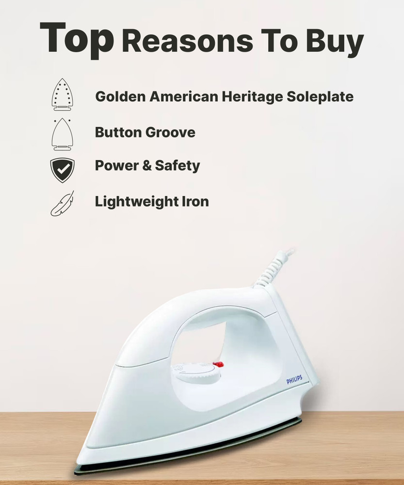 PHILIPS HI114 1000 W Dry Iron