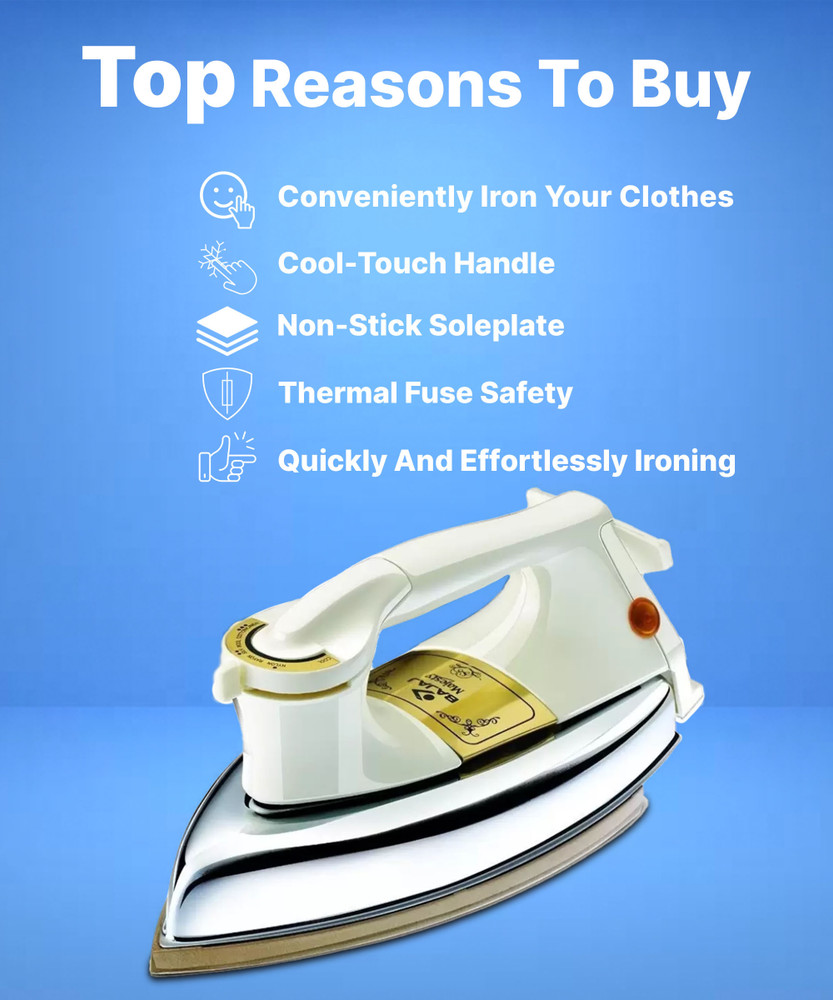 BAJAJ Majesty DHX9 1000 W Dry Iron