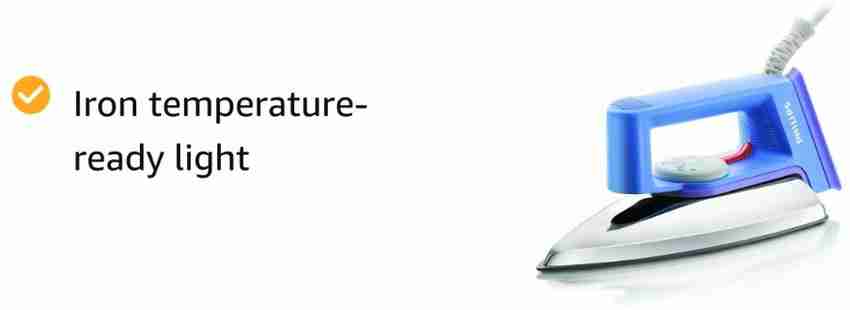 PHILIPS HD1182 1000 W Dry Iron Price in India Buy PHILIPS HD1182 1000 W Dry Iron Online at Flipkart