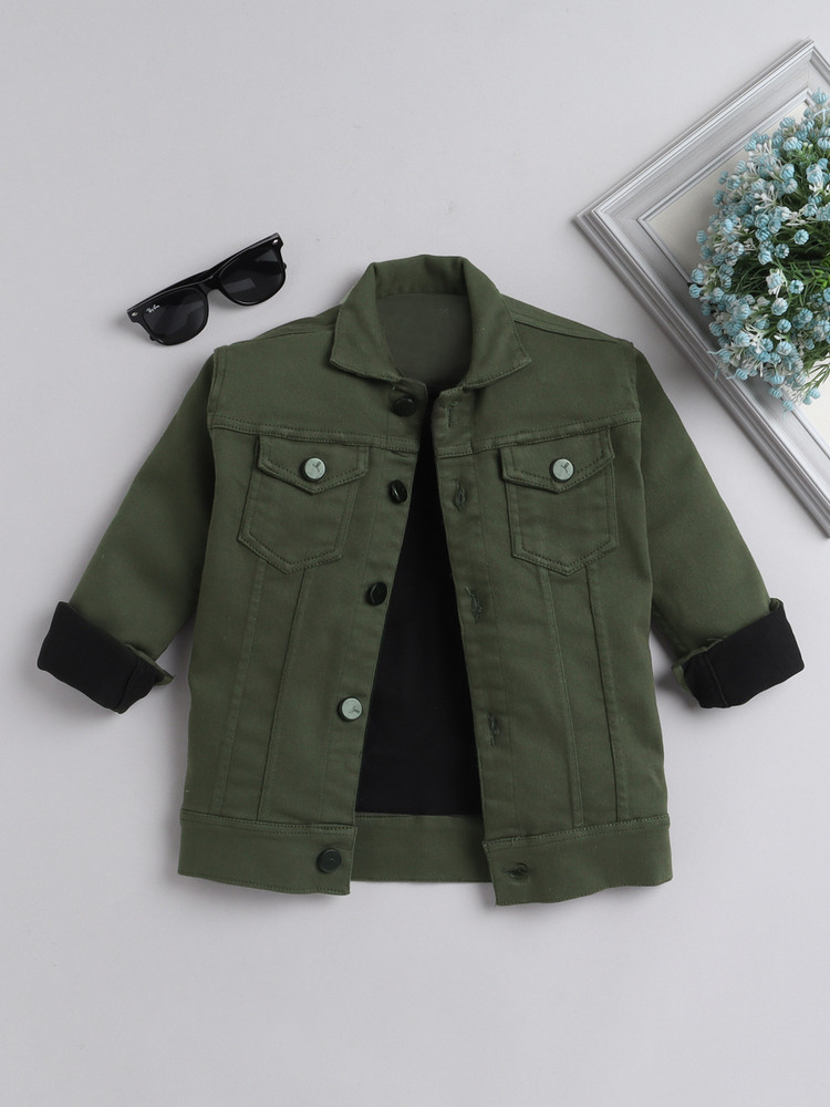 Boys Green Jacket