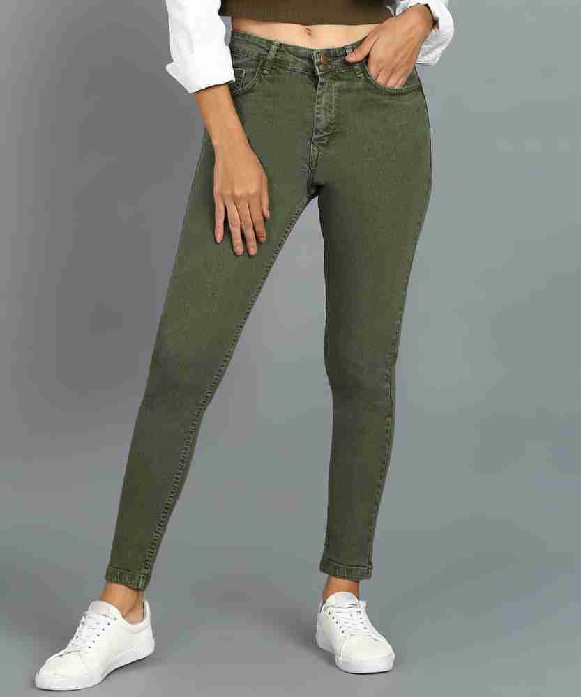 Urbano Fashion Skinny Women Green Jeans Buy Urbano Fashion Skinny Women Green Jeans Online at Best Prices in India Flipkart