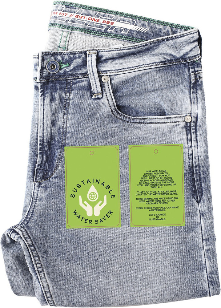 Killer Jeans For Men Save Water