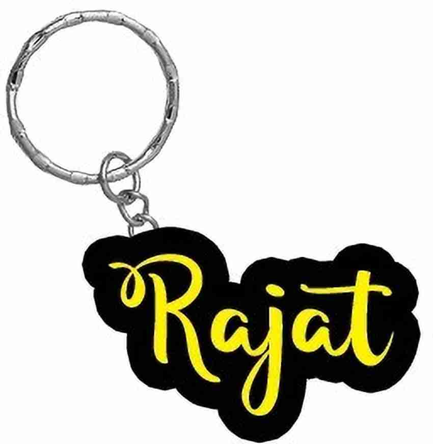 Rajat Name Logo