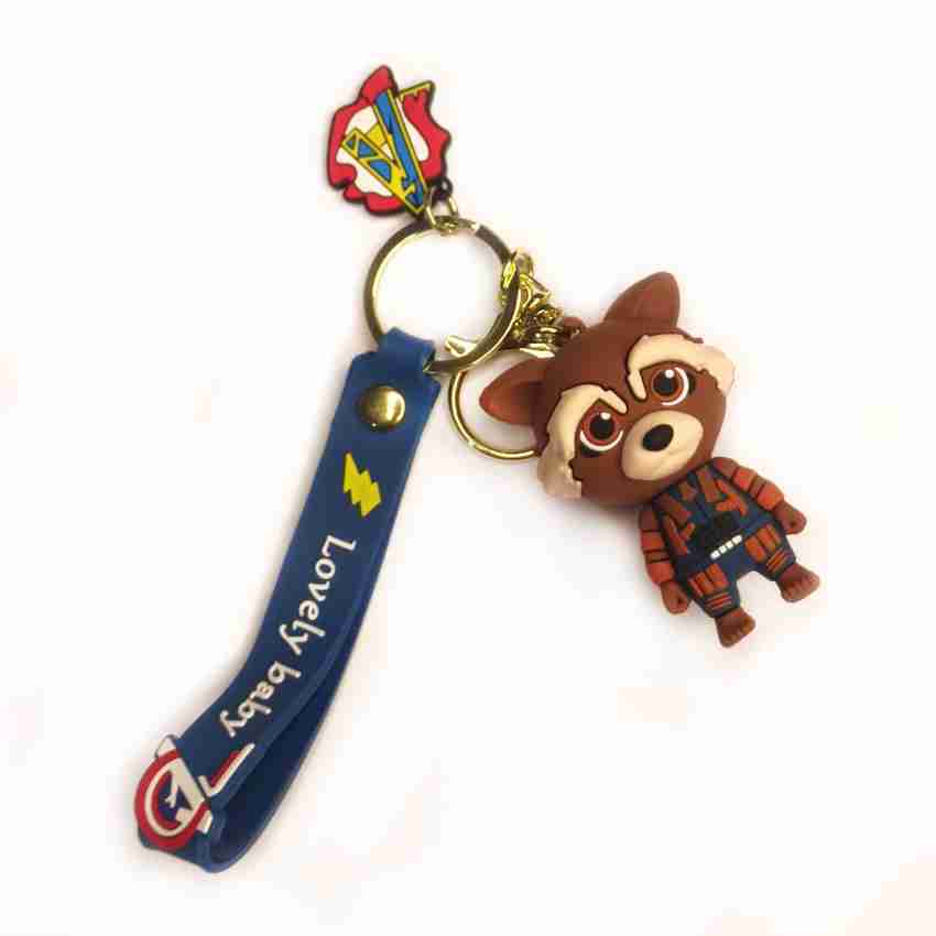 Rocket Raccoon Keychain