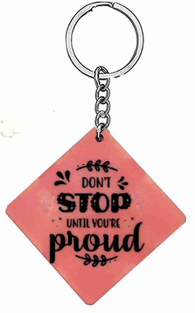 Key Fob Quotes Khaki Green Key Chain – Intrinsic