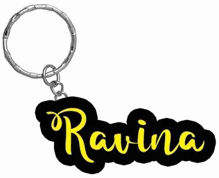 Ravina Name Logo