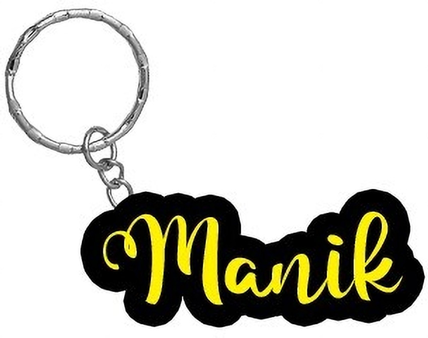 Manik Name Logo