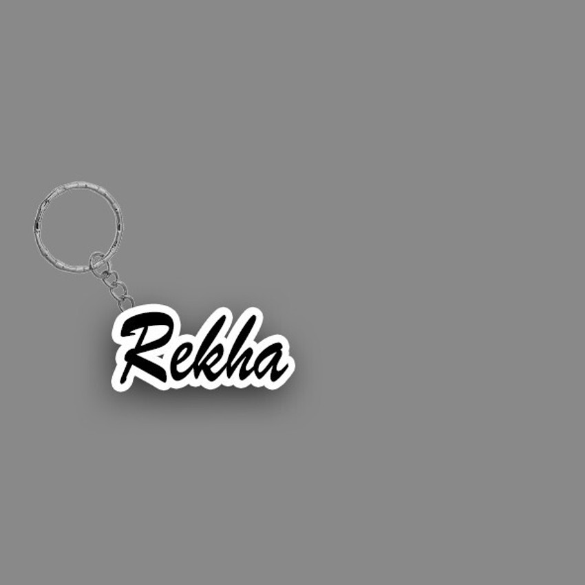 SY Gifts SYG Rekha Name Keychain White And Black Key Chain Price in India Buy SY Gifts SYG Rekha Name Keychain White And Black Key Chain online at Flipkart