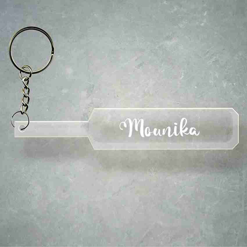 Mounika Name Logo
