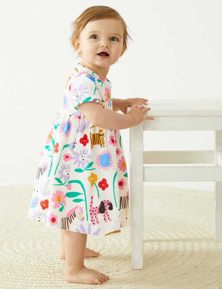 MARKS SPENCER Baby Girls Midi Knee Length Casual Dress Price in India Buy MARKS SPENCER Baby Girls Midi Knee Length Casual Dress online at Flipkart