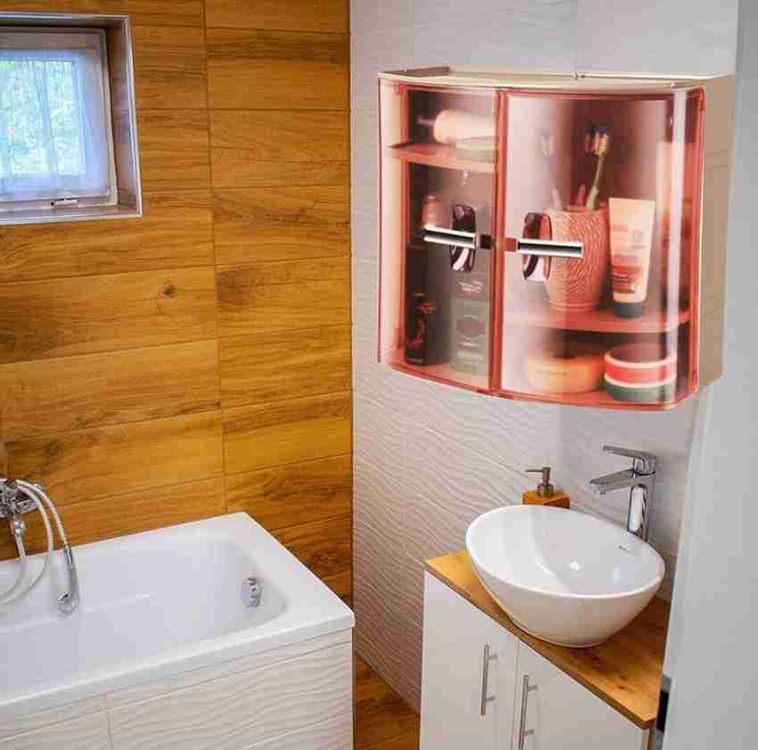 NAYASA Bathroom Cabinet Plastic Kitchen Cabinet