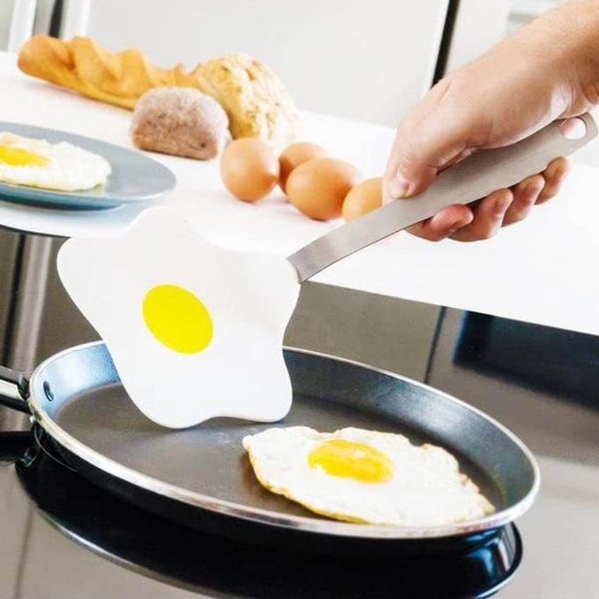 Egg turner spatula store