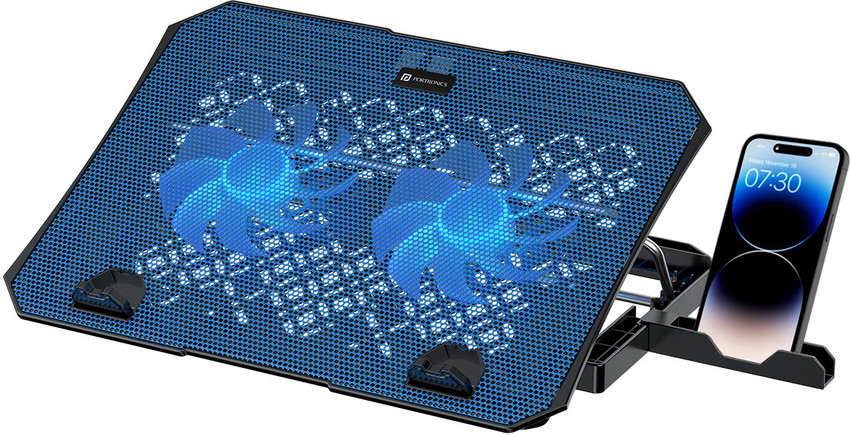 Portronics laptop cooling pad store