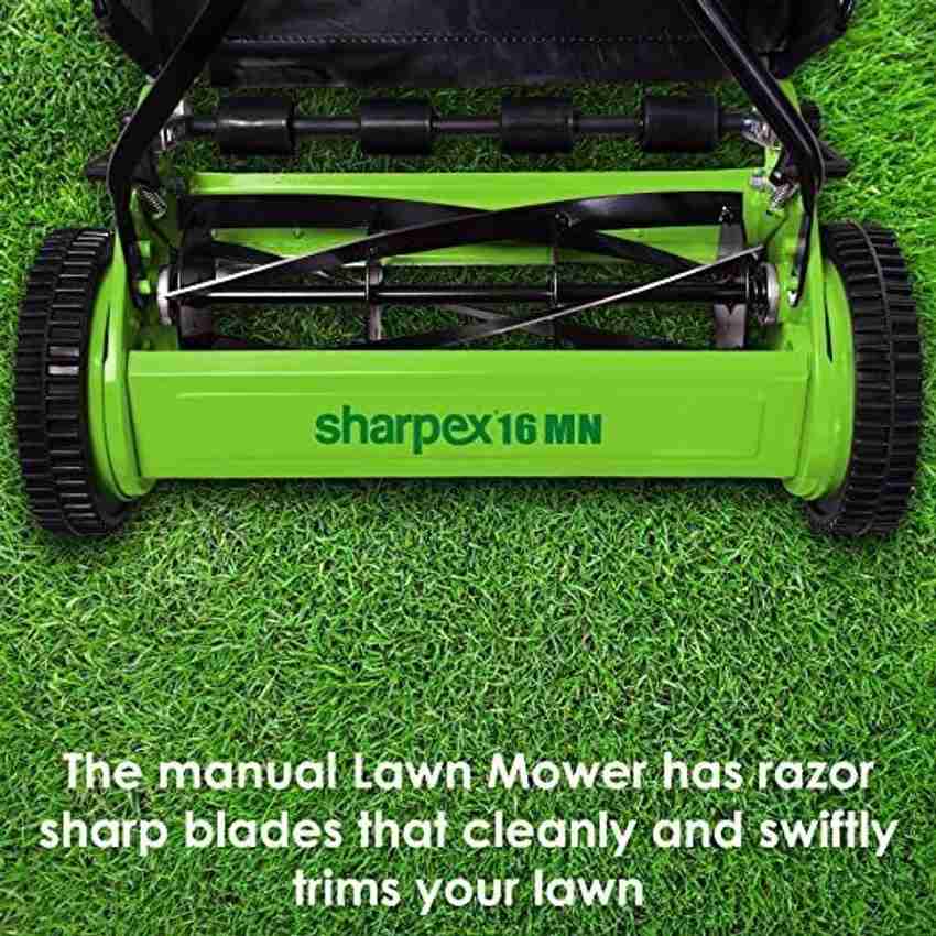 Sharpex manual lawn mower store