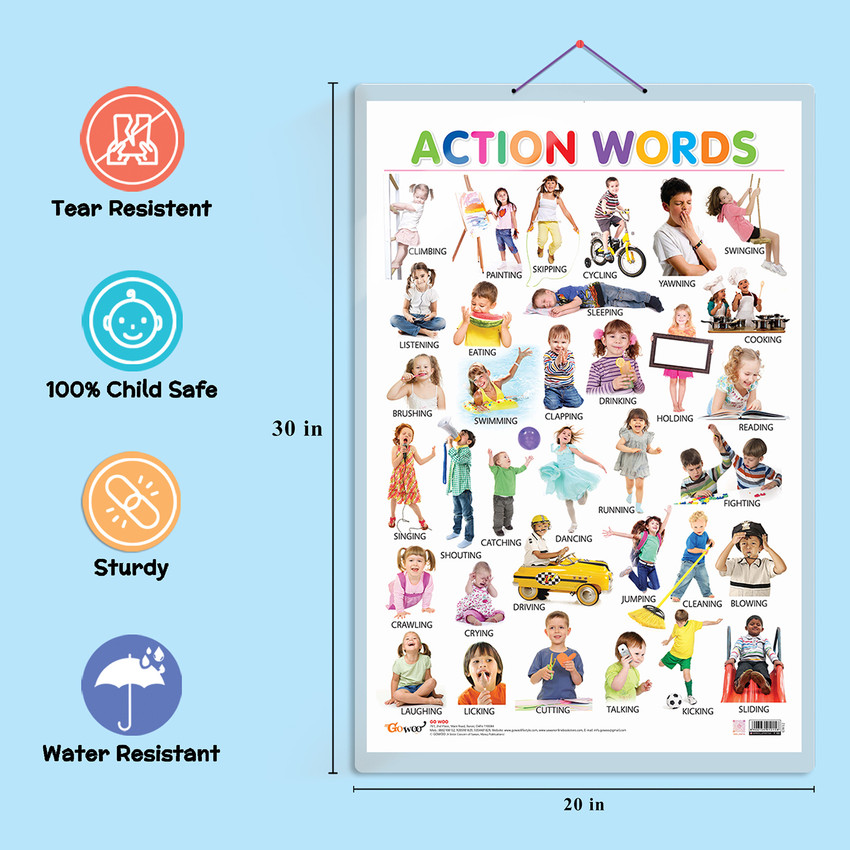 Action Words For Kids