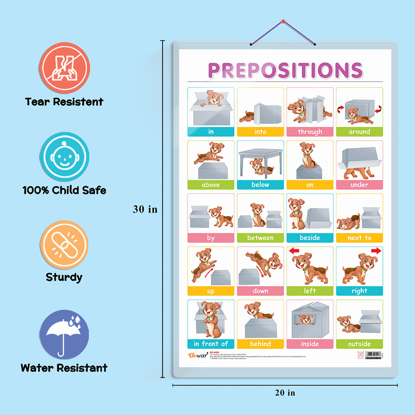 Prepositions Chart