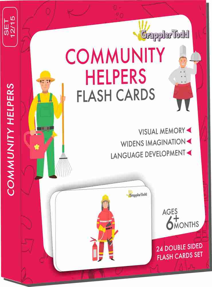 Community Helpers Flash Cards Printable Community Helpers Flash Cards