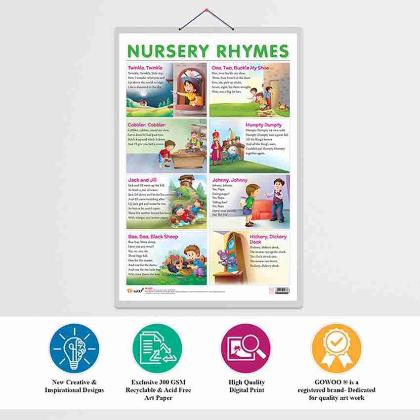 Number 3 Rhymes Kangaroo Pocket Rhymes: Phonics Learning Center