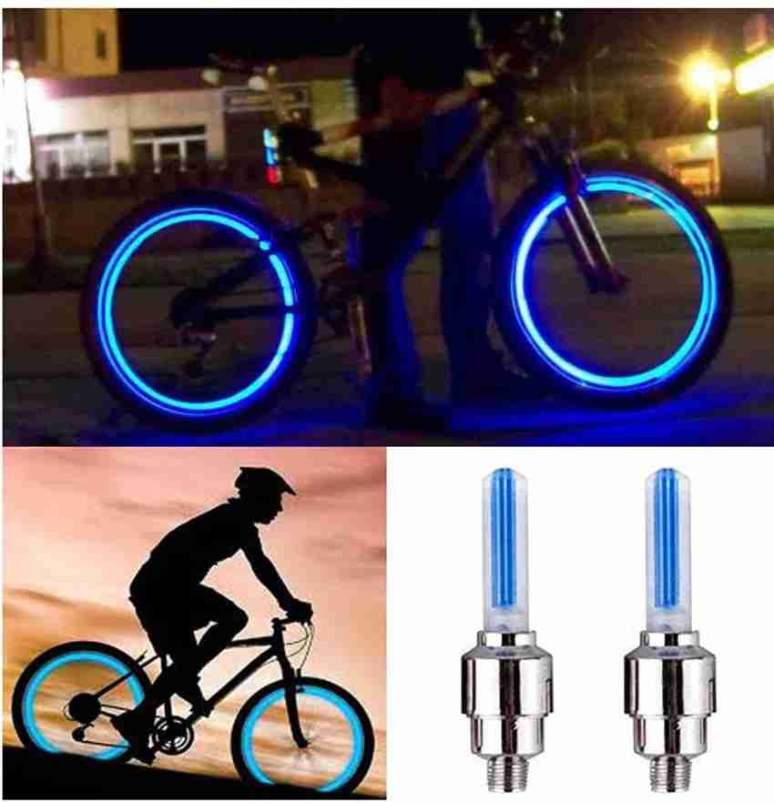AGH Bike Bicycle Tyre Led Light Valve Cap Flashing With Motion Sensor Blue 2 Pcs LED Wheel Reflectors Buy AGH Bike Bicycle Tyre Led Light Valve Cap Flashing With Motion Sensor Blue 2