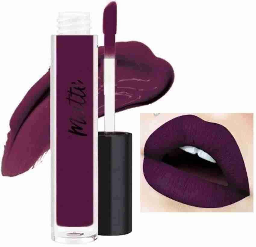 Yuency Matte finish liquid ultra smooth water proof purple lipstick Price in India Buy Yuency Matte finish liquid ultra smooth water proof purple lipstick Online In India Reviews Ratings Features