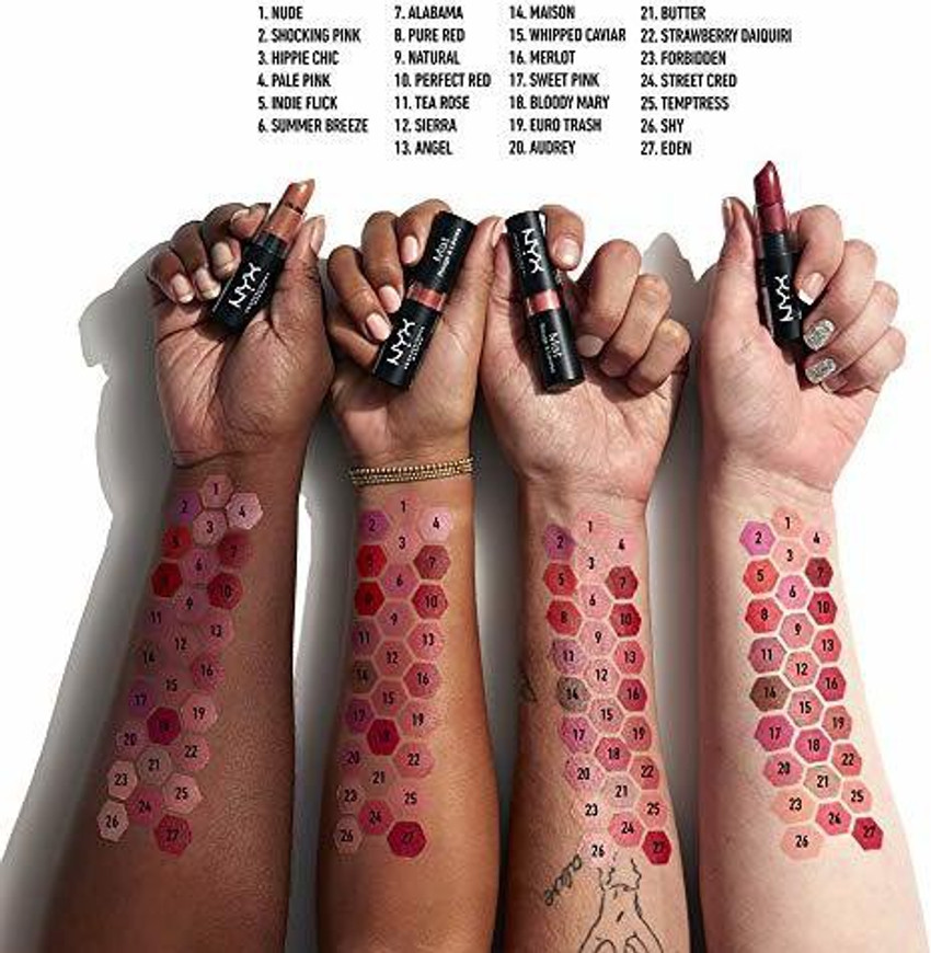 Nyx Matte Lipstick Tea Rose