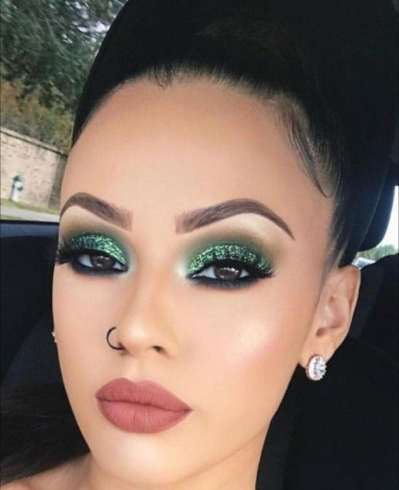 Emerald Eye Makeup