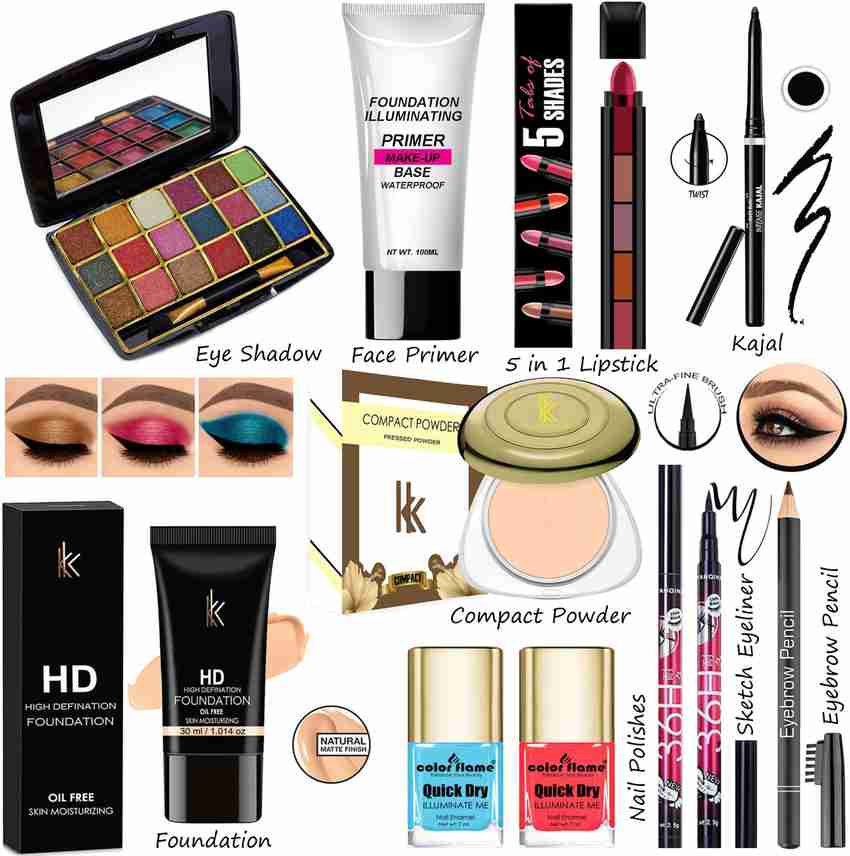 Full Face Makeup List In Order | Saubhaya Makeup