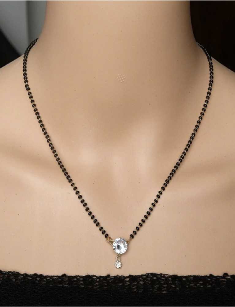 Simple Diamond Mangalsutra