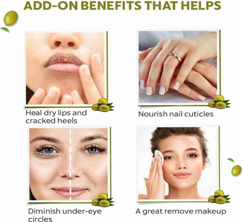 Indus Valley Bio Organic Olive Massage Oil For Skin Hair Multipurpose Benefits