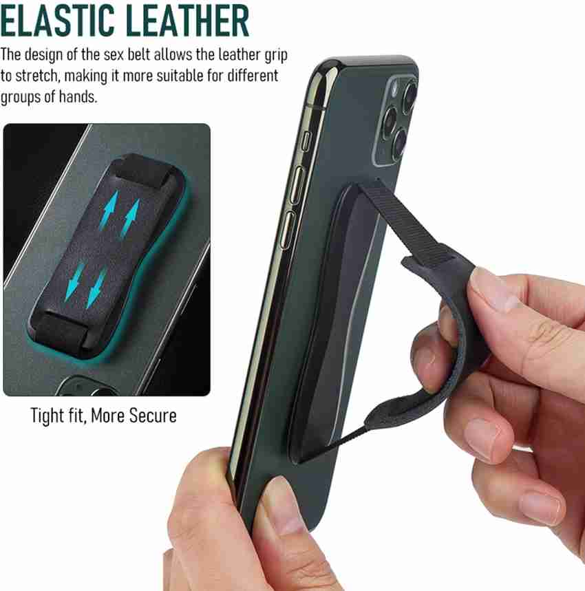 Verilux Leather Mobile Phone Grip Elastic Holder Stand Hand Back Self Adhesive Support Mobile Holder Price in India Buy Verilux Leather Mobile Phone Grip Elastic Holder Stand Hand Back Self Adhesive S...