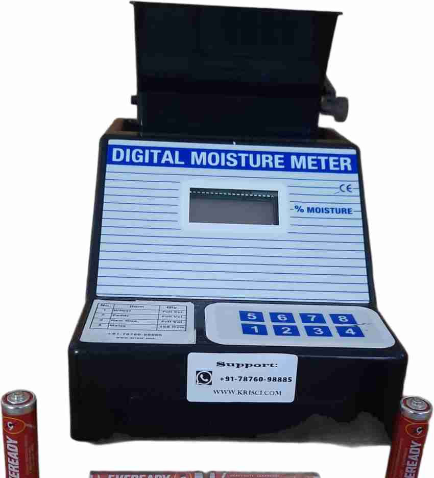 Digital moisture meter for paddy store