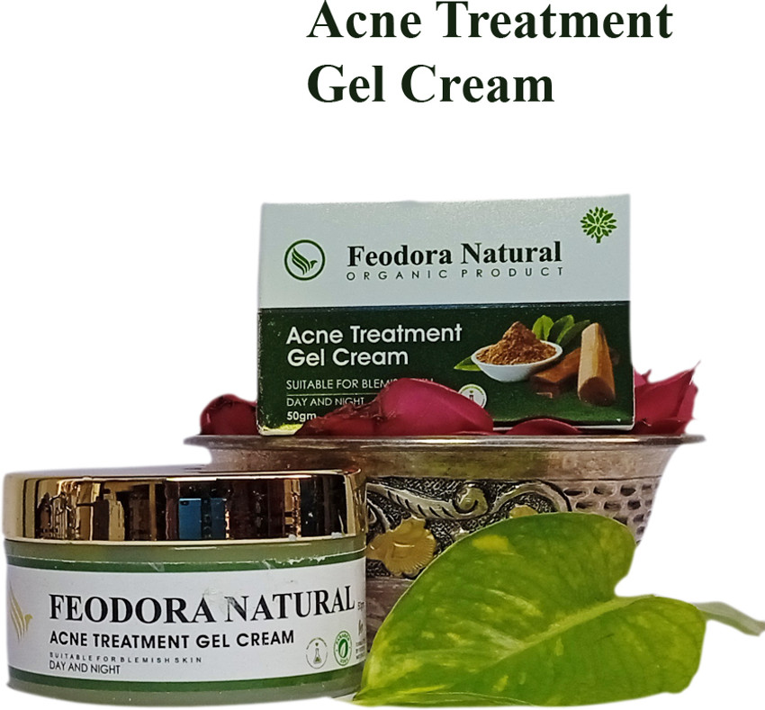 Feodora NATURAL Acne Treatment Gel Cream Day and Night Price in India Buy Feodora NATURAL Acne Treatment Gel Cream Day and Night Online In India Reviews Ratings Features Flipkart