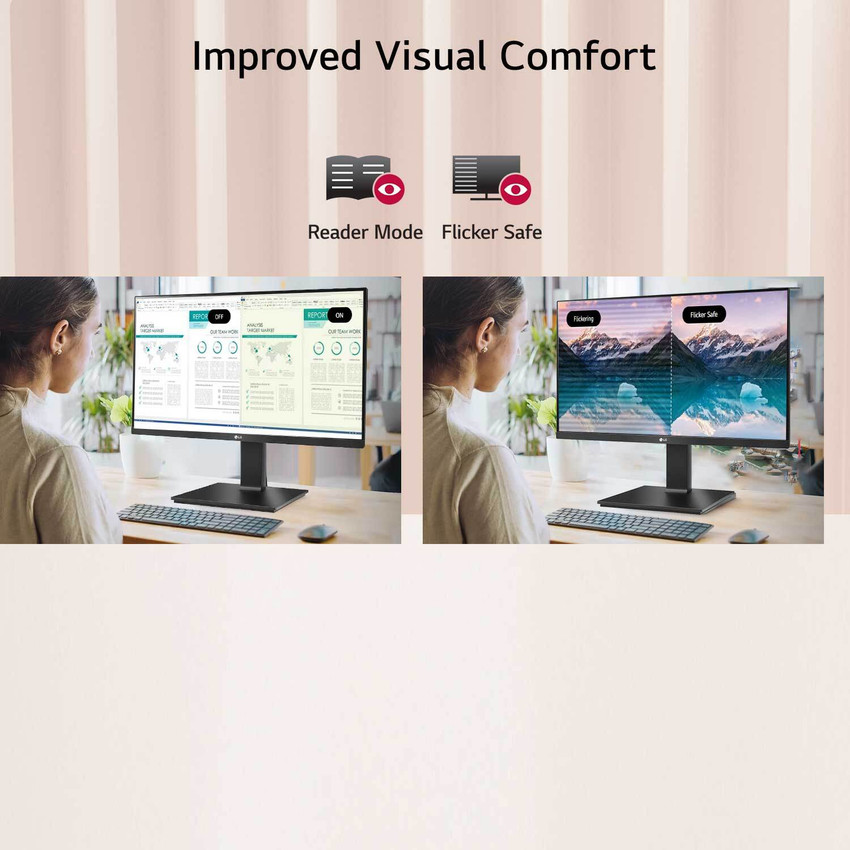 LG QHD Monitor 60.96 cm (24 inch) Quad HD LED Backlit IPS LG QHD Monitor 60.96 cm (24 inch) Quad HD LED Backlit IPS