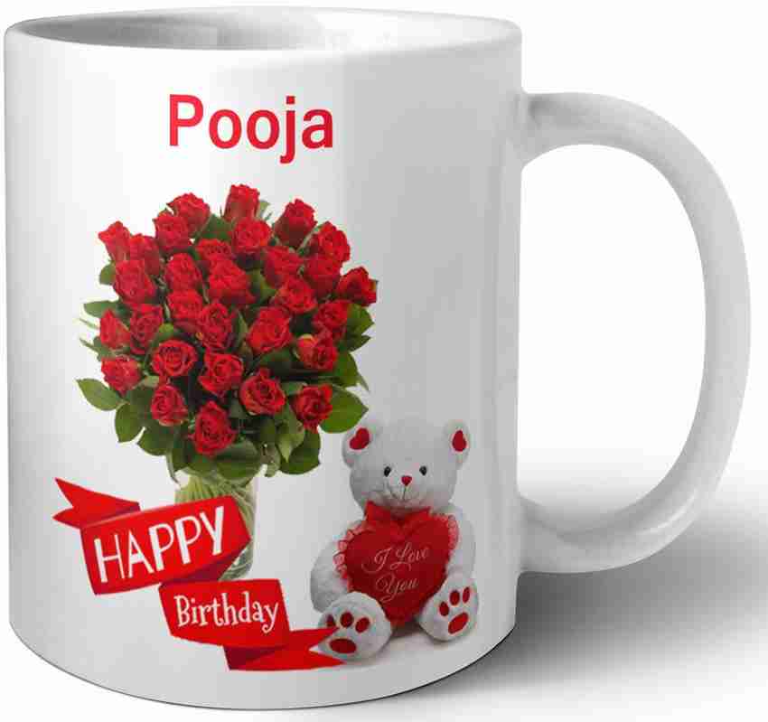 I Love You Pooja Name Wallpaper