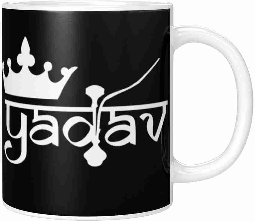 Yadav Ahir Logo PrintingZone Yadav Ahir Yaduvansi Mug Cup (HRM 82)