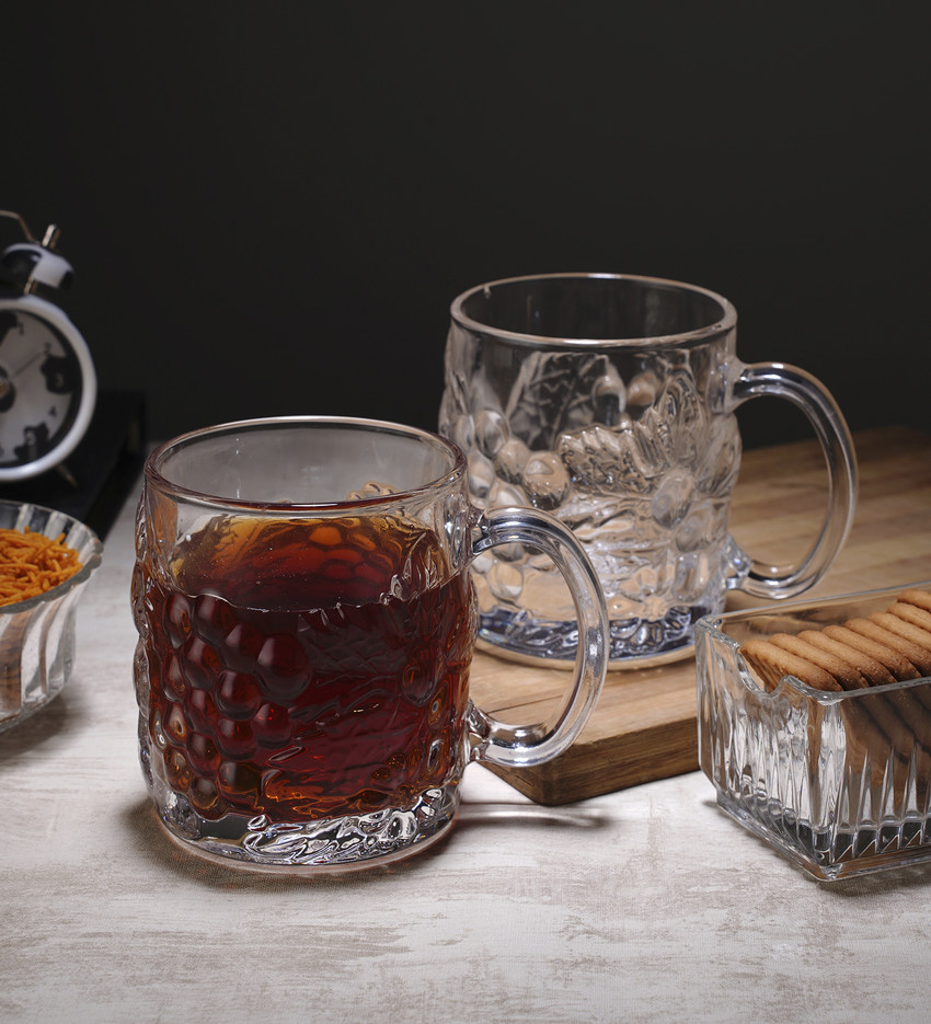 CDI Grape Textured Tea Coffees Set of 2 Glass Coffee Mug Price in India Buy CDI Grape Textured Tea Coffees Set of 2 Glass Coffee Mug online at Flipkart