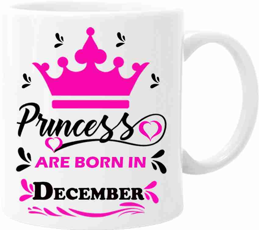 Birthday On December Quotes Printsbea Printed Princess Are Born In