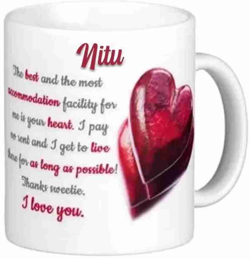 Nitu I Love You Logo