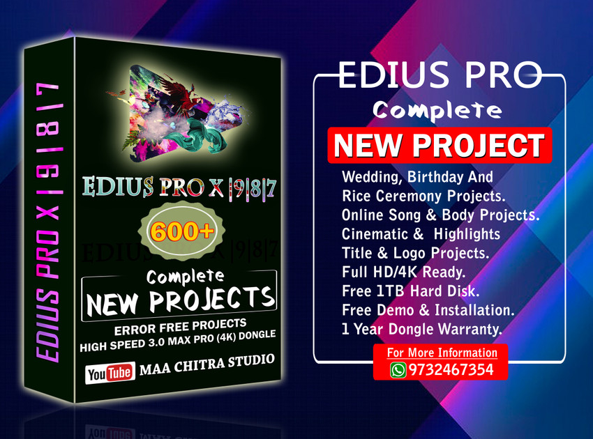 Edius Pro Wedding EDIUS 11 Pro Dongle Projects For Wedding Video