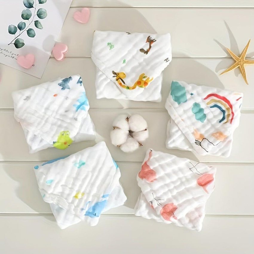 Baby napkin printed store