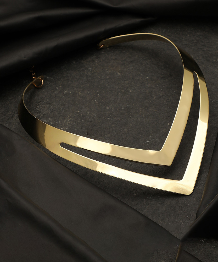 SOHI Gold plated Plated Alloy Necklace Price in India Buy SOHI Gold plated Plated Alloy Necklace Online at Best Prices in India Flipkart