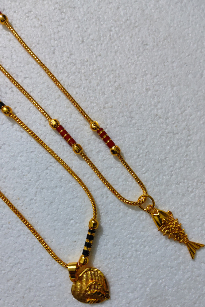 TGS GOLD COVERING Combo Pack of 2 Dollar Chains for Women Girls 18 Inch Gold plated Plated Copper Chain Price in India Buy TGS GOLD COVERING Combo Pack of 2 Dollar