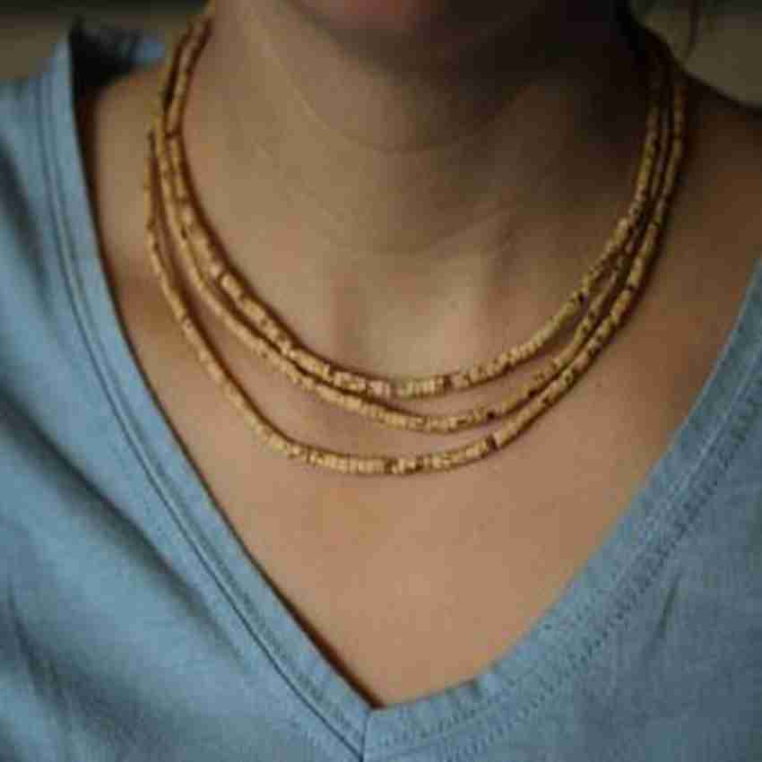 Tulsi beads necklace store