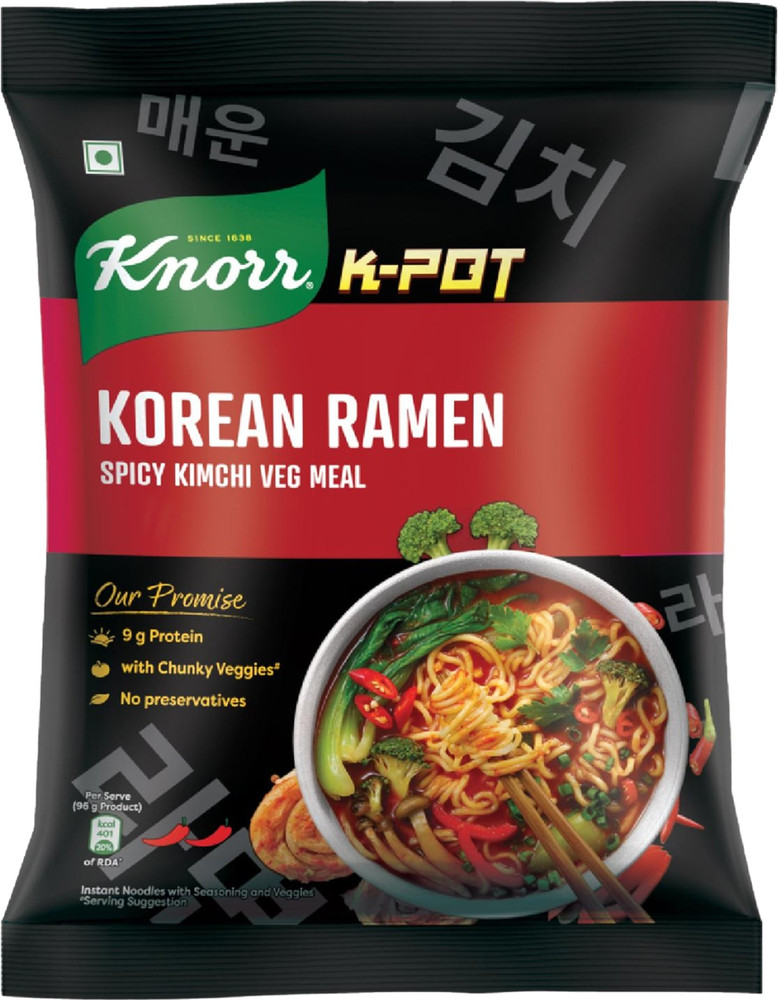 Knorr Korean Ramen Spicy Kimchi Veg Meal Instant Noodles Vegetarian Price in India Buy Knorr Korean Ramen Spicy Kimchi Veg Meal Instant Noodles Vegetarian online at Flipkart
