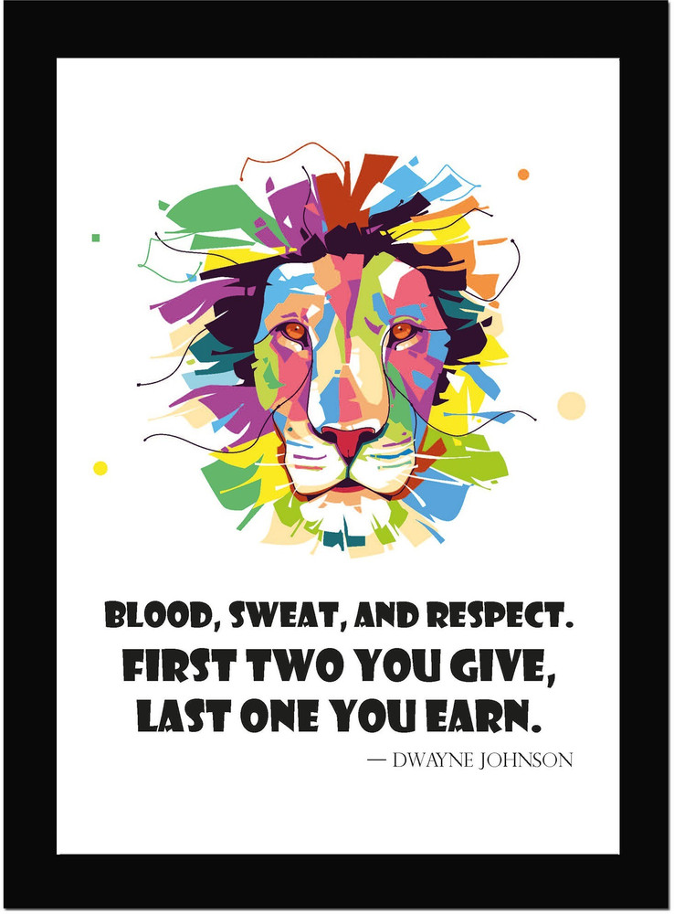 Blood Sweat And Respect Quote