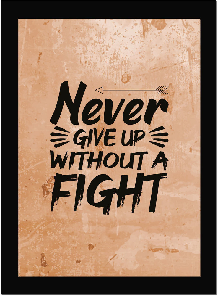 Boxing Never Give Up Quotes Boxing Girl With Motivational Quote, Never