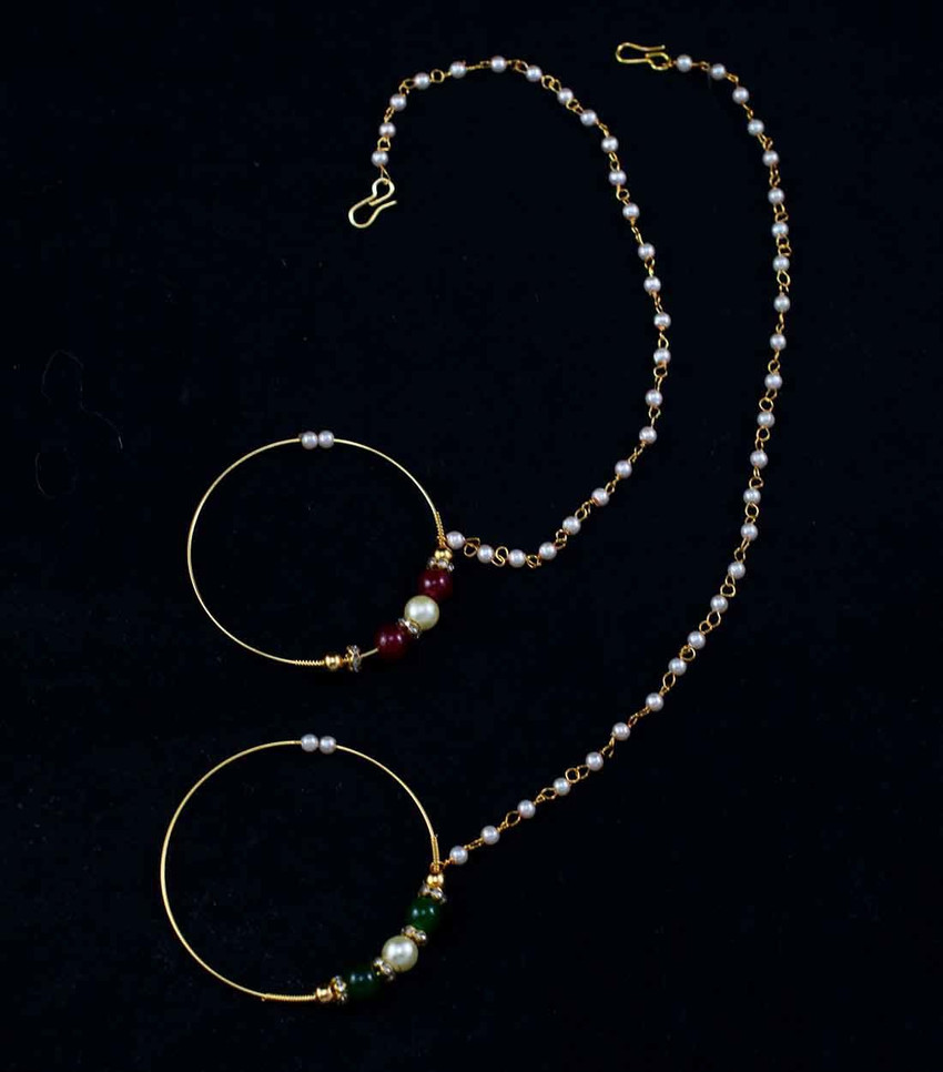 Rajputi Nath Copper Nose Ring Price in India Buy Rajputi Nath Copper Nose Ring Online at Best Prices in India Flipkart