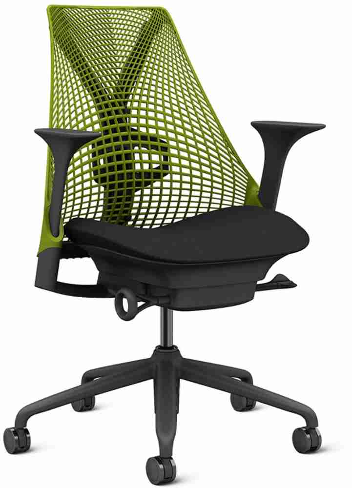 HermanMiller Height Adjustable Arms Adjustable Lumbar Support Adjustable Seat Depth Green Synthetic Fiber Office Arm Chair Price in India Buy HermanMiller Height Adjustable Arms Adjustable Lumbar Supp...