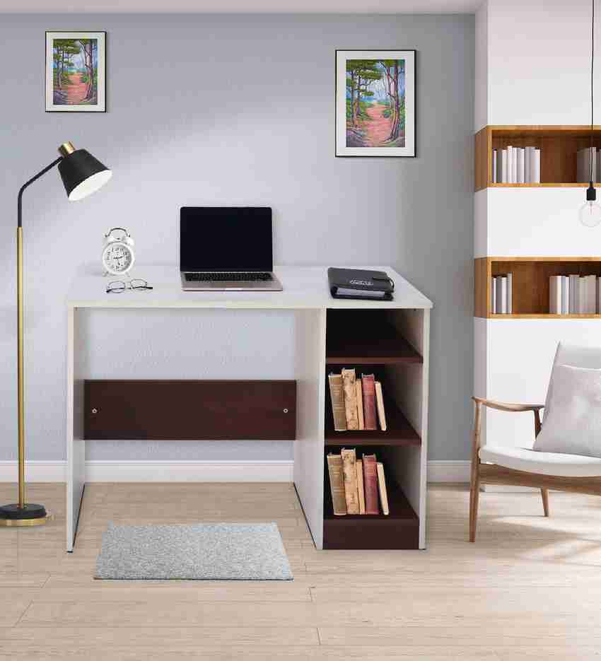 Buy Oxford Melamine Top Study Desk With Bookcase Online In, 58% OFF