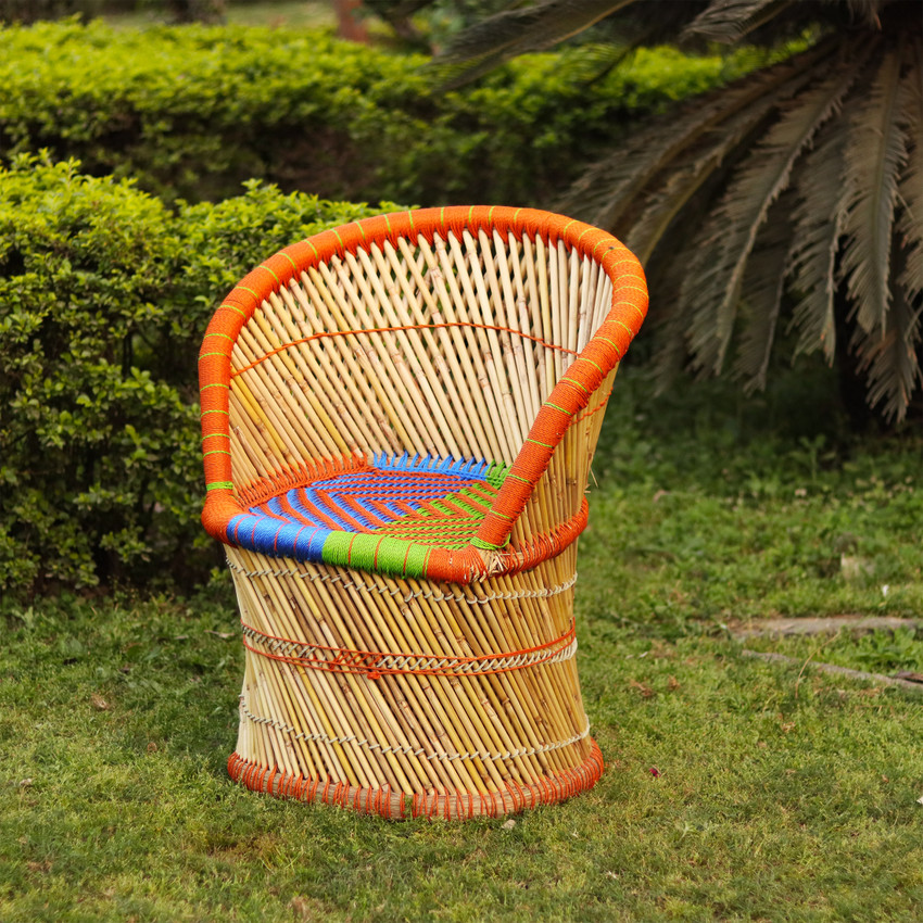 FurniGully Medium Bamboo Cane Chair For Kids Adults Bamboo Outdoor Chair Price in India Buy FurniGully Medium Bamboo Cane Chair For Kids Adults Bamboo Outdoor Chair online at Flipkart